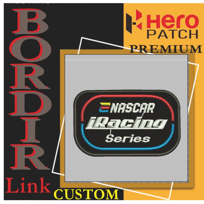 Jual HP-410 PATCH BORDIR LOGO/EMBLEM NASCAR IRACING SERIES | Shopee ...