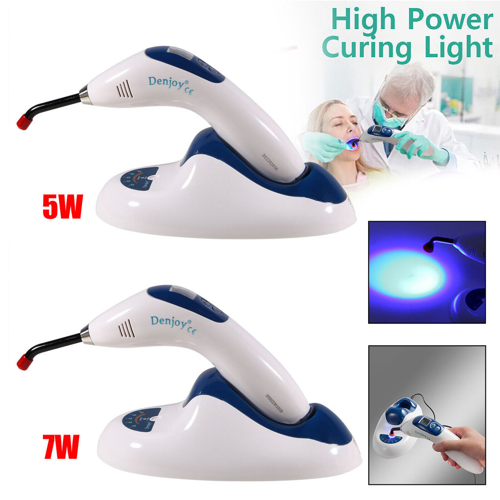 Jual Dental Wireless Cordless LED Curing Light Lamp 5W/7W /Guide Rod ...