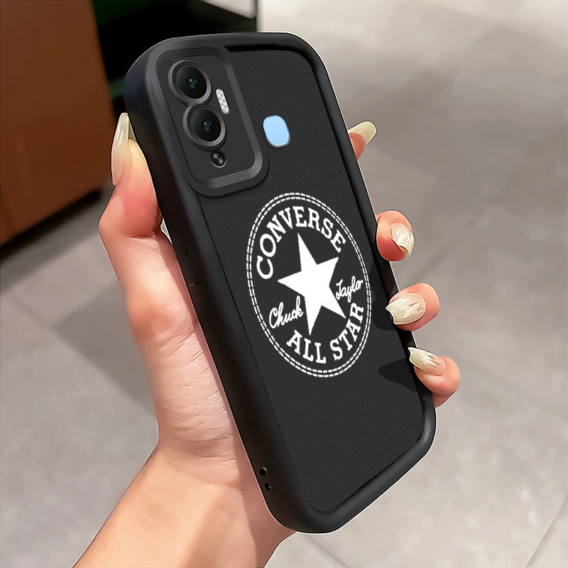Jual Casing Hp Untuk Infinix Hot 12 Play NFC Case busana Hitam putih ...