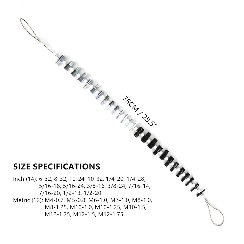 Jual Portable Thread Tester Bolt Nut Screw Bolt Nut Screw Checking ...