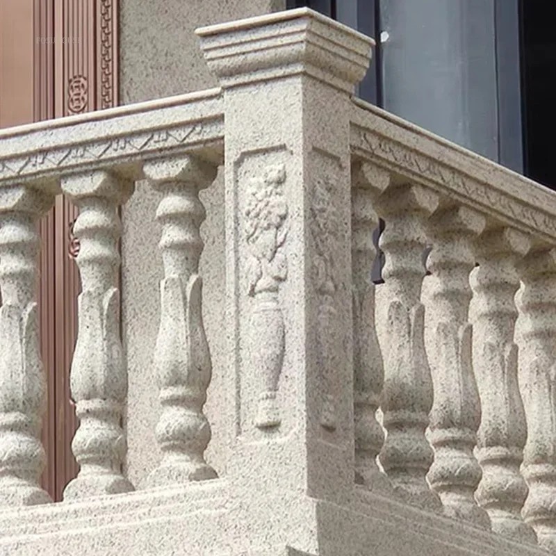 Jual Modern Roman Column Mold Cement Cast-in-place Balcony Railing ...