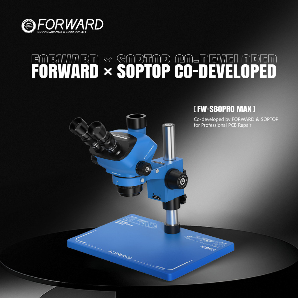 Jual FORWARD SOPTOP-Developed FW-S60Promax Synchronous Zoom Trinocular ...