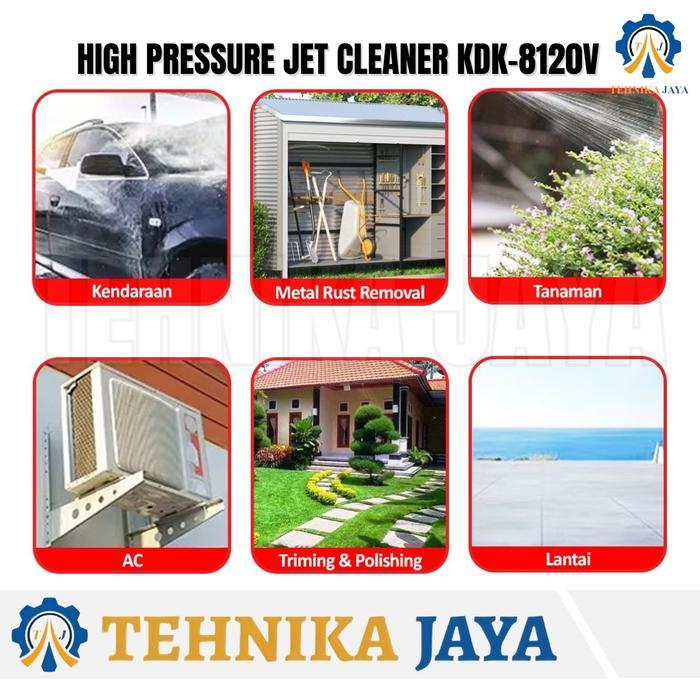 Jual Paling Laris Kodenki Kdk 8120V Mesin Jet Cleaner 600 Watt Variable ...