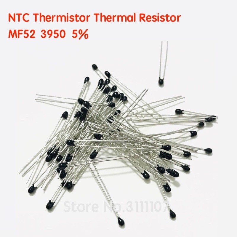 Jual 20PCS/LOT MF52AT MF52 MF52B 3950 NTC 5% Thermistor Thermal ...