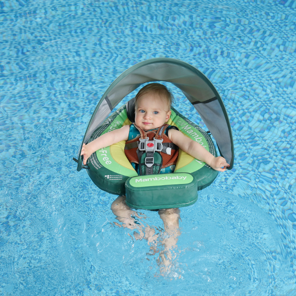 Jual Mambobaby Avocado Baby Float Chest Swimming Ring Kids Waist Swim ...