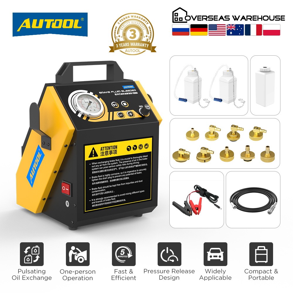 Jual PROMO AUTOOL AST612 Car Pulsating Brake Oil Changer Brake ...