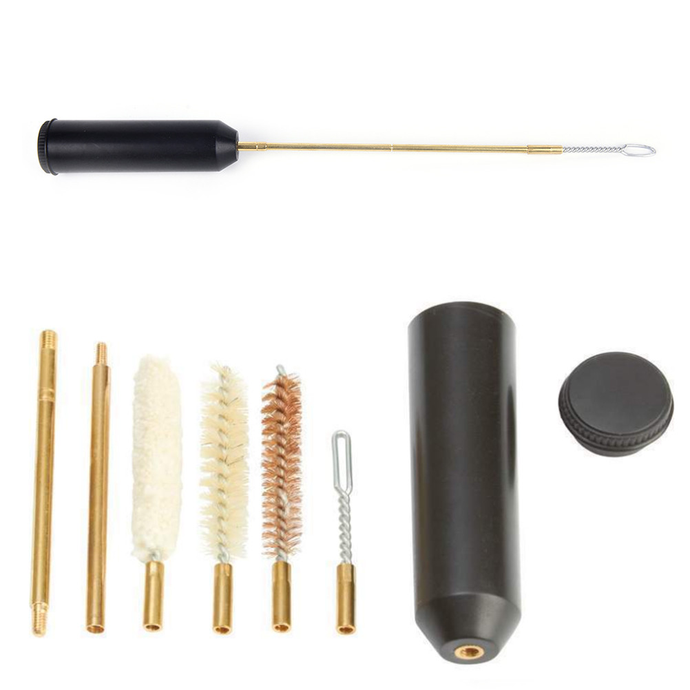 Jual 7PCS/set 22/45/357/9 Mm Pocket Size Pistol Gun Cleaning Kit Hand ...