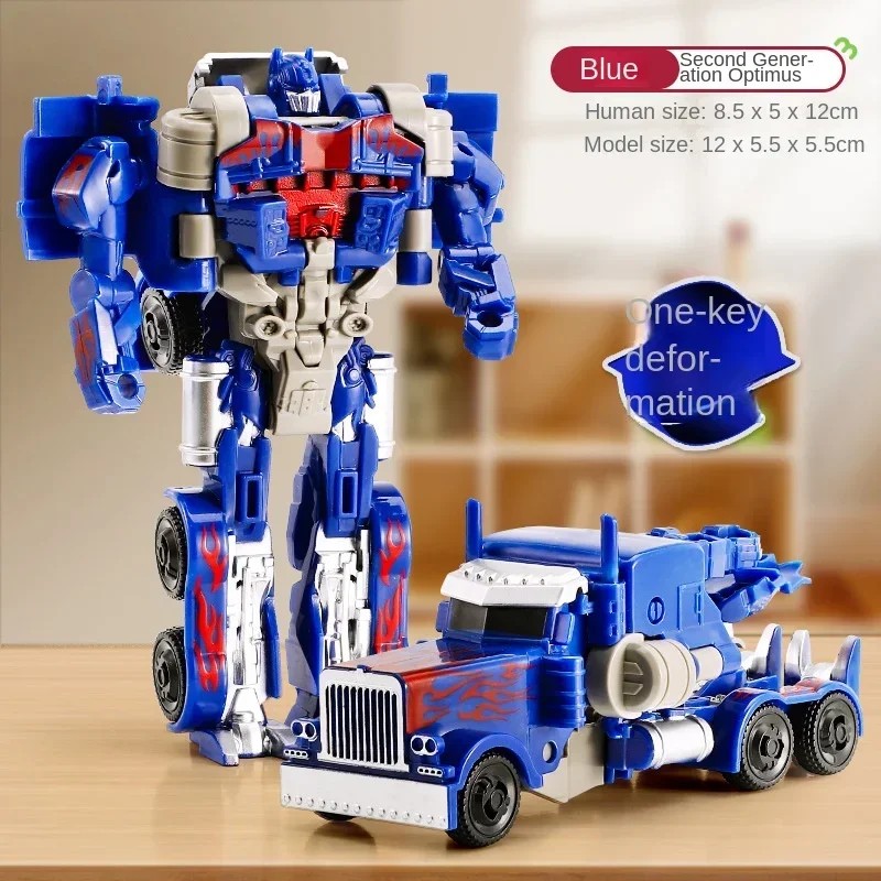 Jual One Step Deformation Robot Transformation Car Toy El Kid Puzzle ...