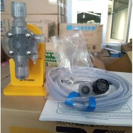 Jual Pompa Dosing JAPAN Selenoid Metering Dosing Pump TACMINA PZ-30 / PZ-60 PZ-100 | Shopee ...