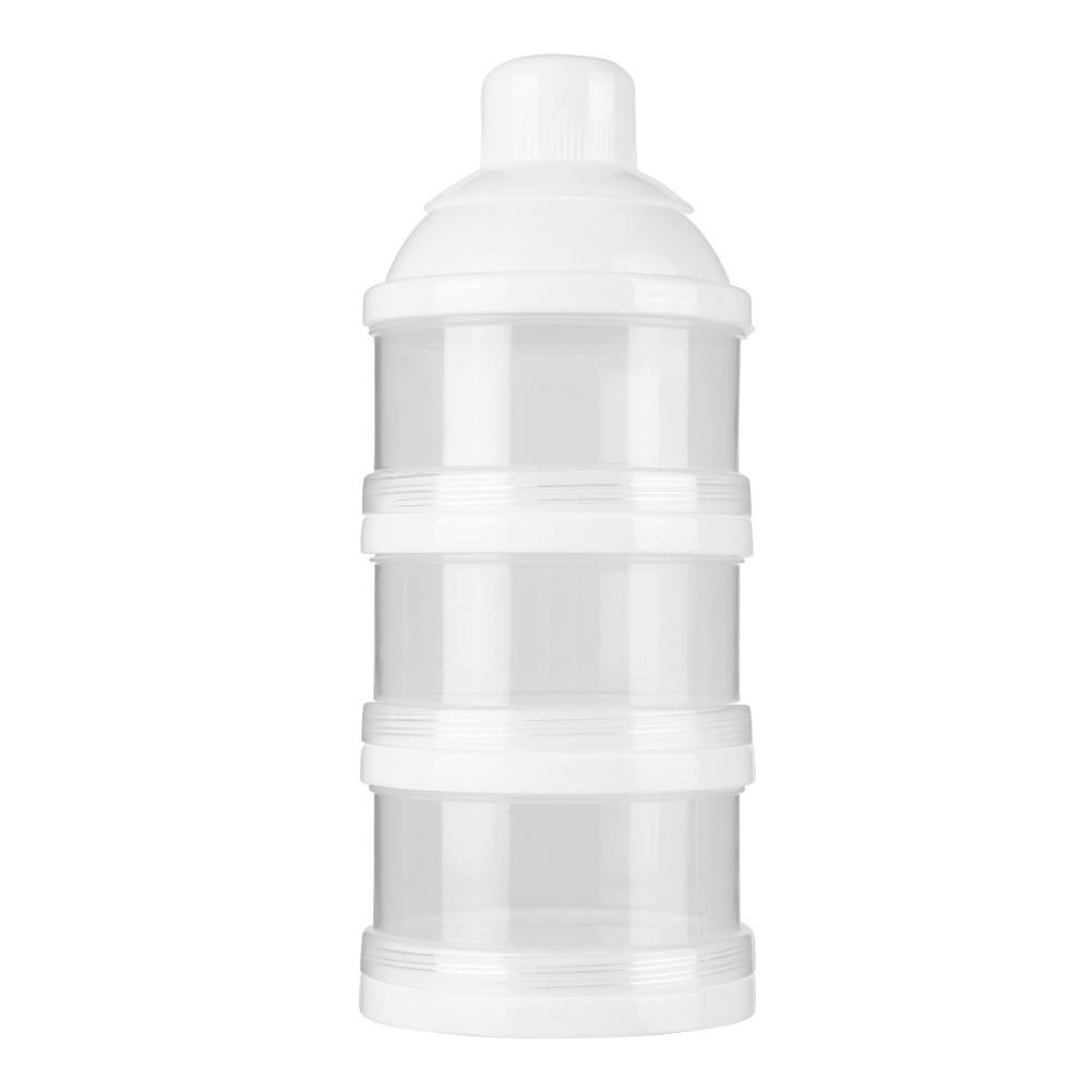 Jual Portable Milk Powder Formula Dispenser 3 Grid Portable Milk Powder ...