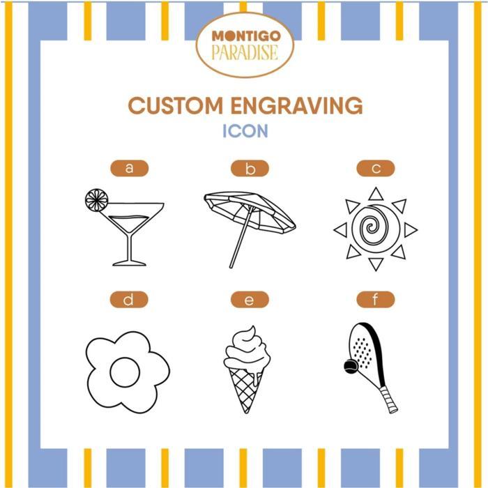 Jual Montigo Custom Engraving - Icon Montigo Paradise -Gratisongkir ...