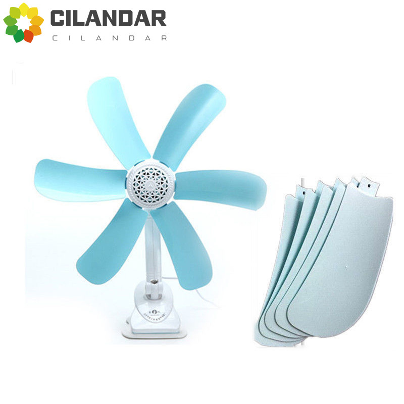 Jual 2025 Home Desktop Clip Fan Mini Electric Wall Mounted Office Clamp ...