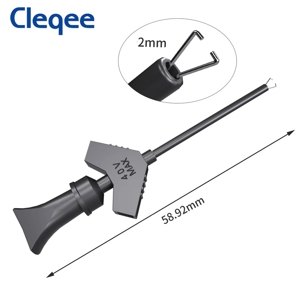 Jual Cleqee P5003 SMD IC Test Hook Clip Mini Grabbers Hooks For Dupont ...