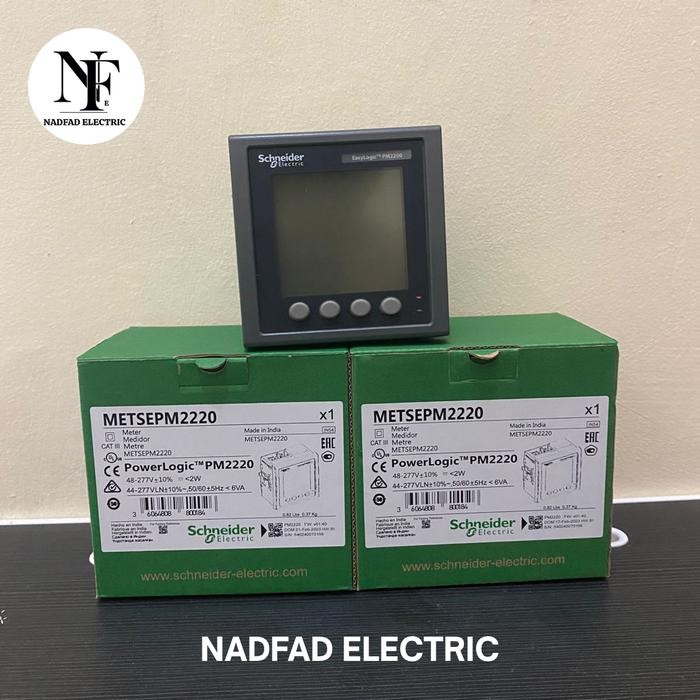 Jual Schneider Power Meter Metsepm2220 Pm2220 Pm 2220 Original | Shopee ...