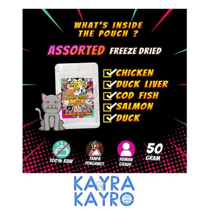 Jual Cat Pow Assorted Freeze Dried Pet Dog Cat Snack 50 Gr - Treat/Camilan Hewan Anjing Kucing ...