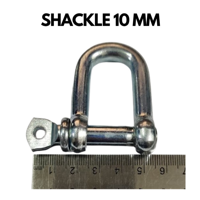 Jual DDS480 - Segel Omega D Shackle Dee Bolt M10 Bow Shackles 10mm ...