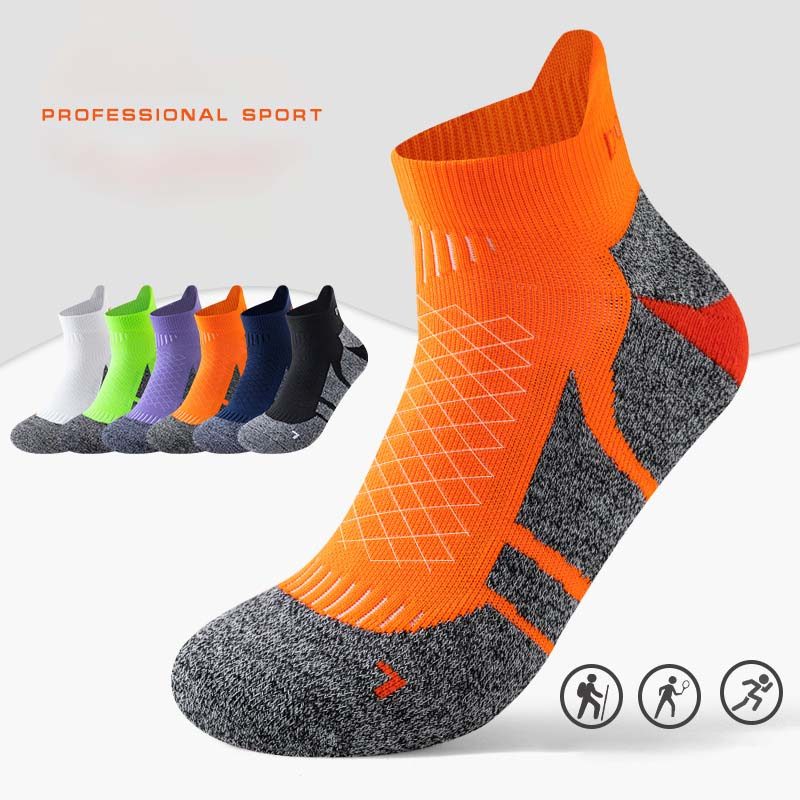 Jual 2025 Professional Marathon Running Sock Men Women Sports Fitness ...