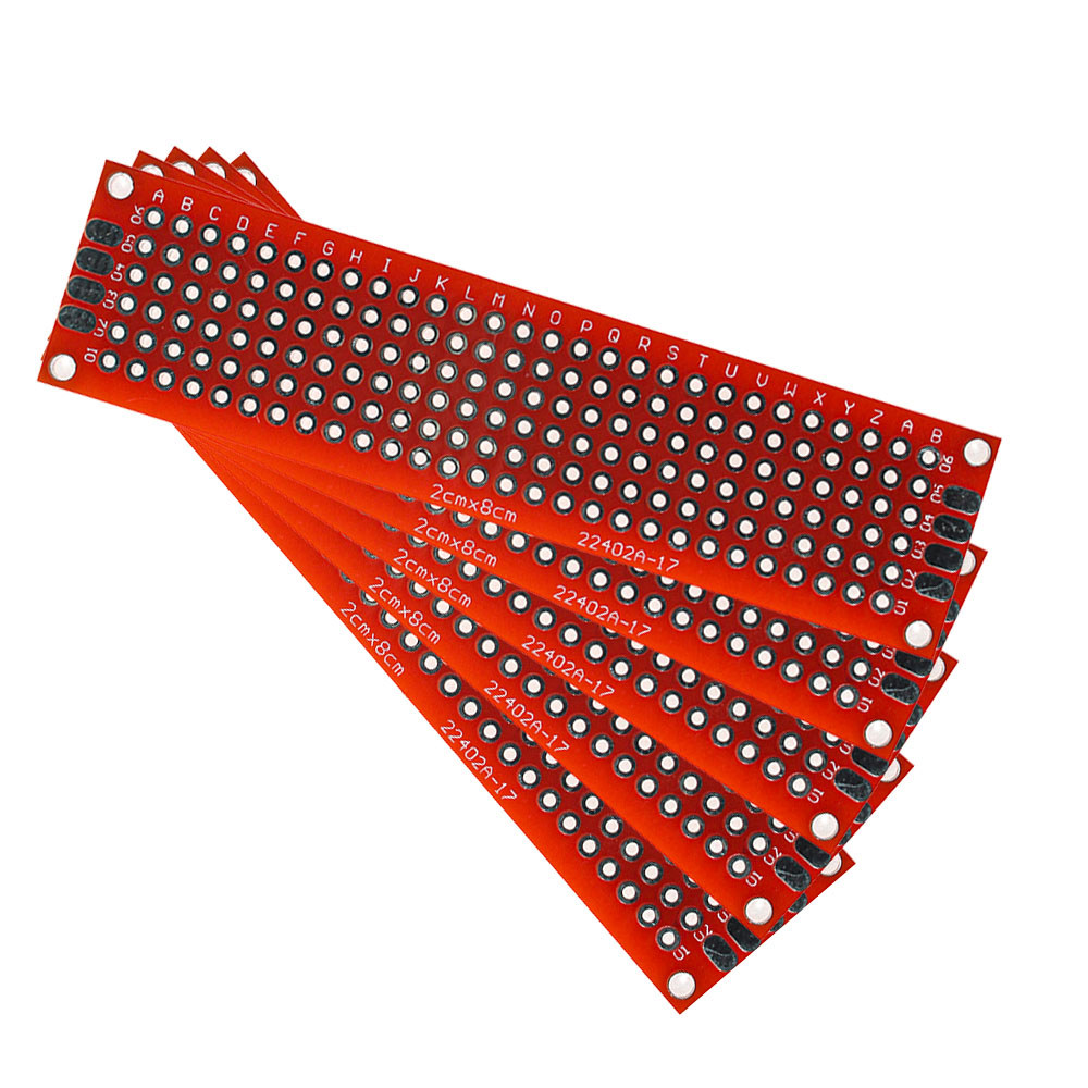 Jual Universal PCB Circuit Protoboard Double Sided Breadboard 2*8CM ...