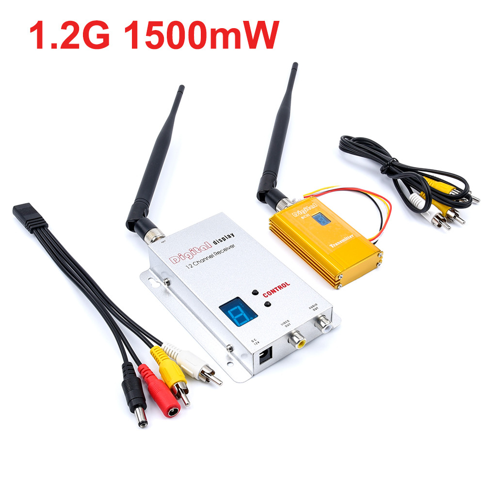 Jual FLASH SALE FPV 1.2Ghz 1.2G 8CH 1500mw Wireless AV Sender TV Audio ...