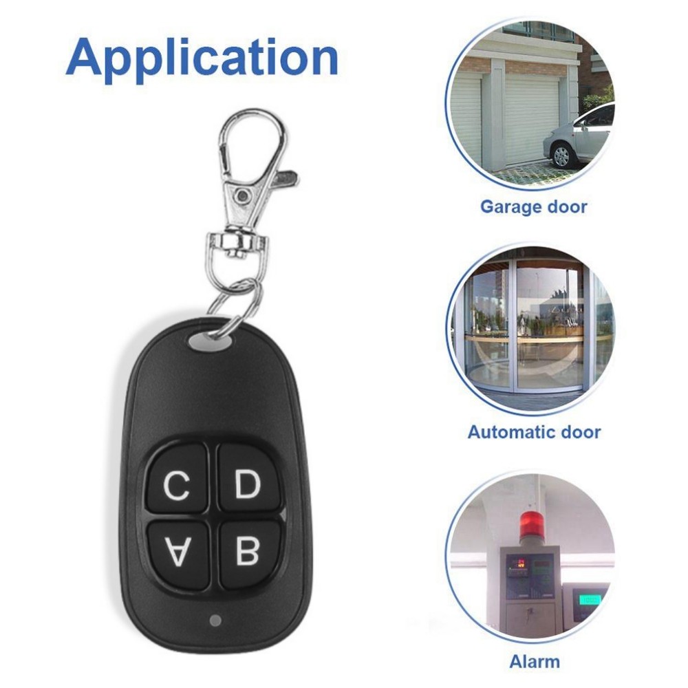 Jual 433Mhz Remote Control 4CH Auto Copy Opener Controller For CAME ...