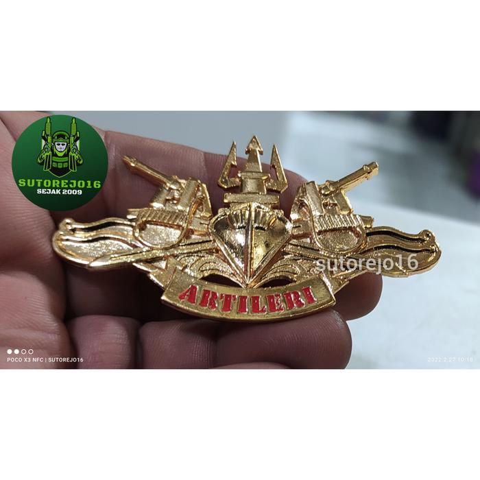 Jual Emblem Brevet Tni Ad Artileri Medan Armed Terbaru | Shopee Indonesia