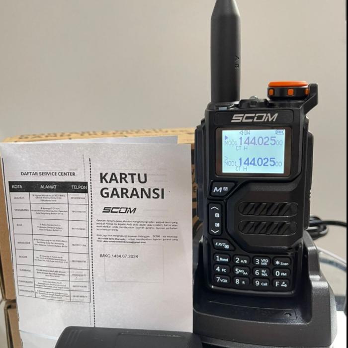 Jual mg7m- Ht Scom Fc6 Pro Handy Talky Multiband Vhf Uhf Alt Quansheng Uvk5 | Shopee Indonesia