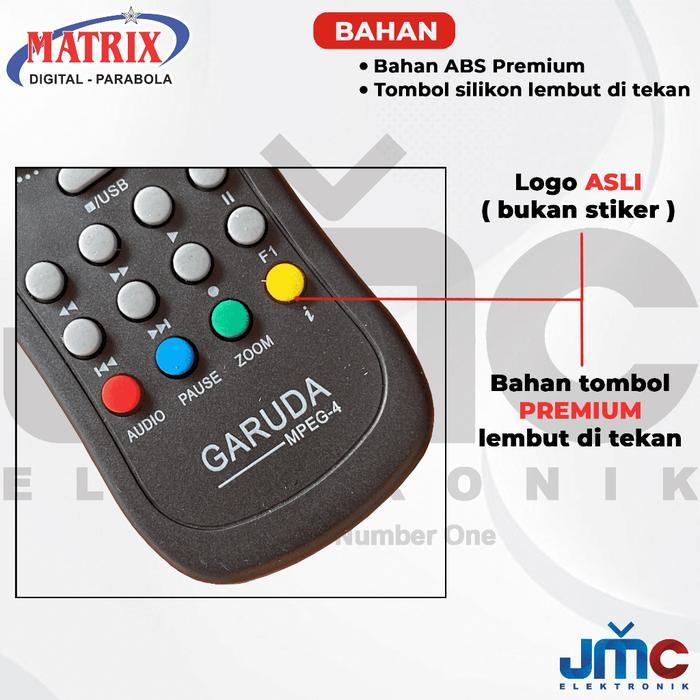 Jual New Remote Remot Receiver Parabola Matrix Garuda Burger S2 Next ...