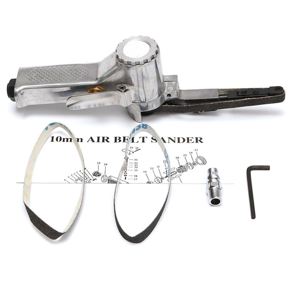 Jual JUAL 3/8" Air Belt Sander Air Angle Grinding Machine with Sanding ...