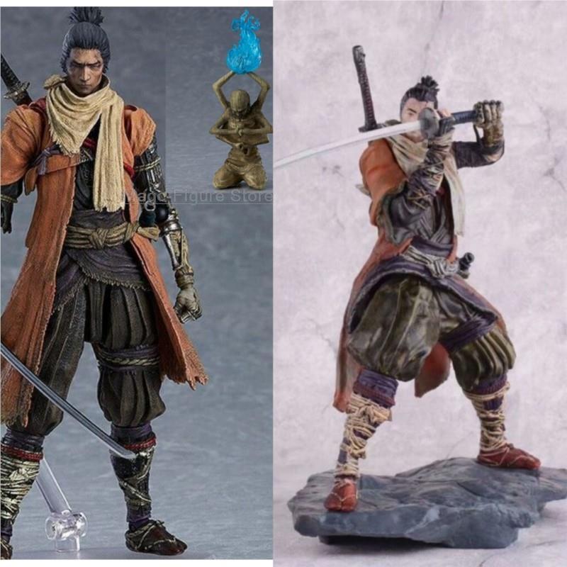 Jual Anime Figma 483-DX Game SEKIRO Figure Shadows Die Twice Action ...