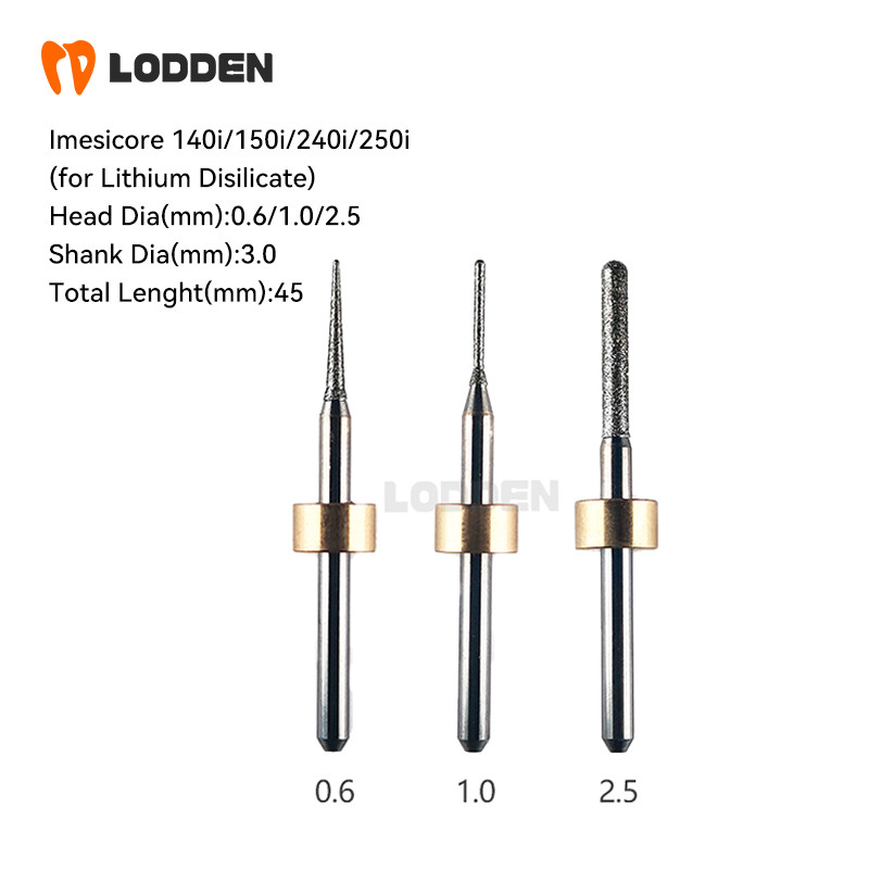 Jual Imes-Icore Tools 250i/240i/150i/140i Dental Milling Burs D3 ...