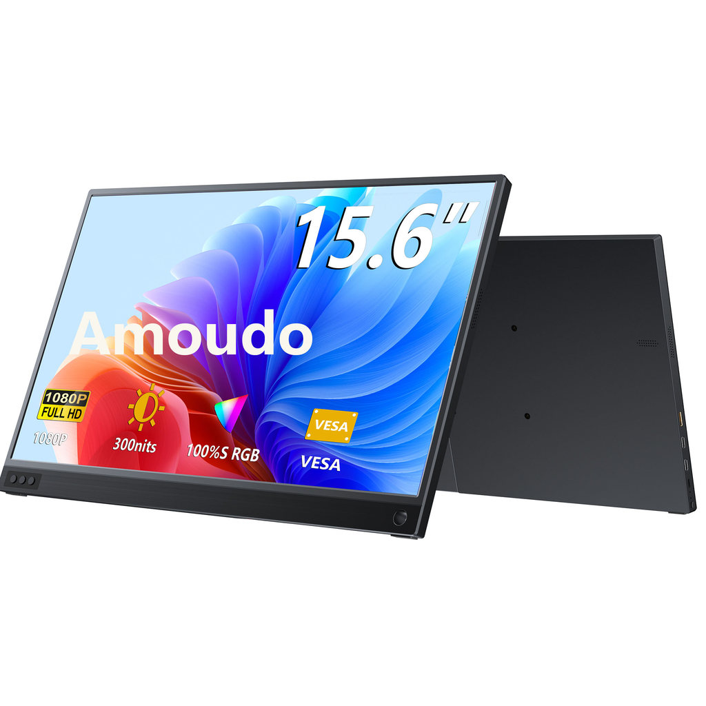 Jual Amoudo 15.6 Inch Portable Monitor 1920X1080P Extend Display I Lcd ...
