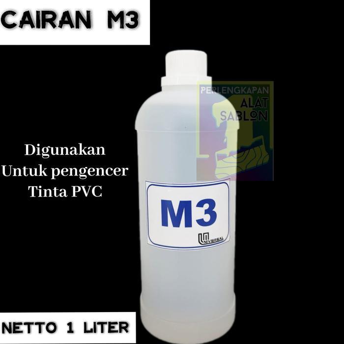 Jual CAIRAN M3 PENGENCER TINTA SABLON 1 LITER Gratis Ongkir | Shopee ...
