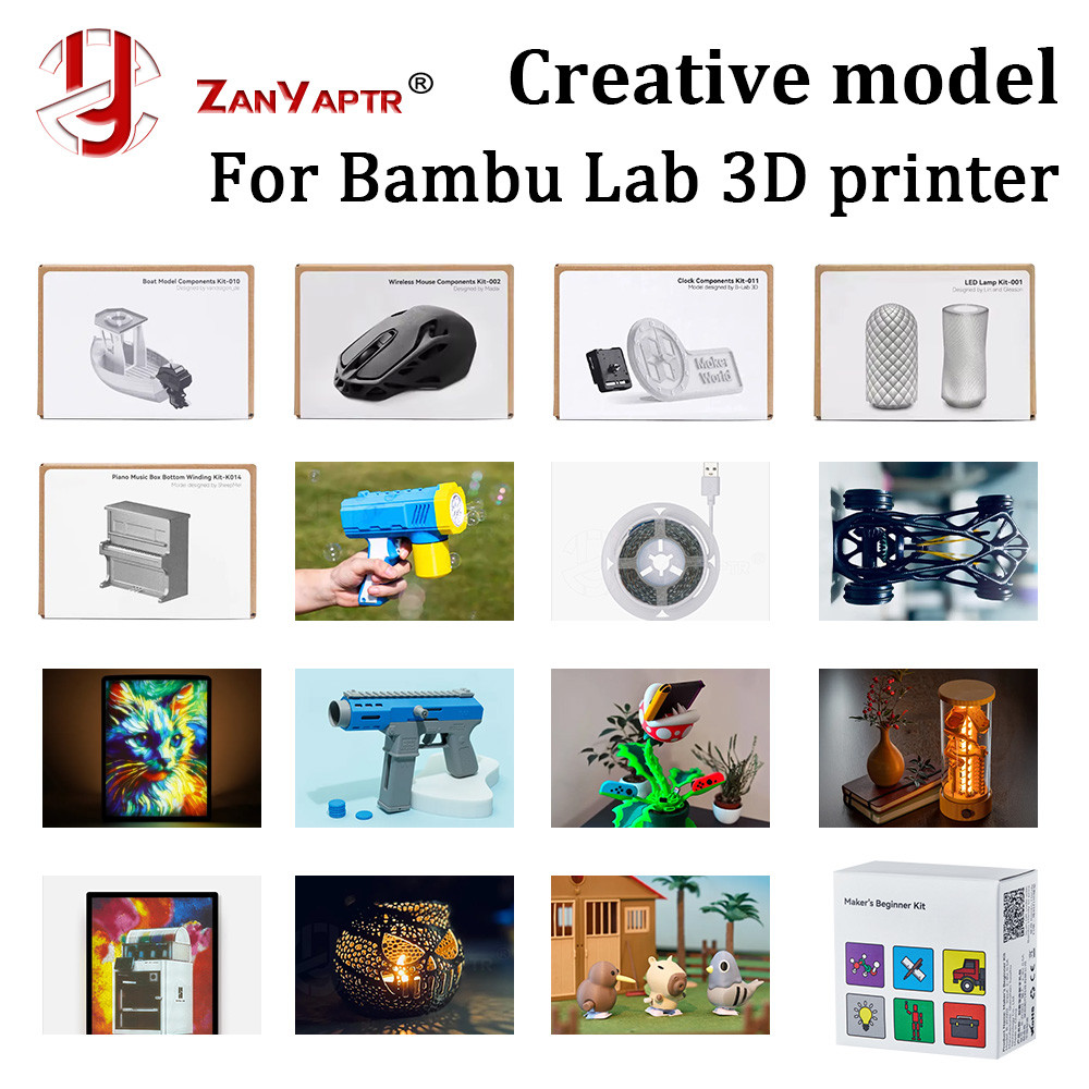 Jual For Bambu Lab Diy Creat El Components 3D Printing Wireless Mouse ...