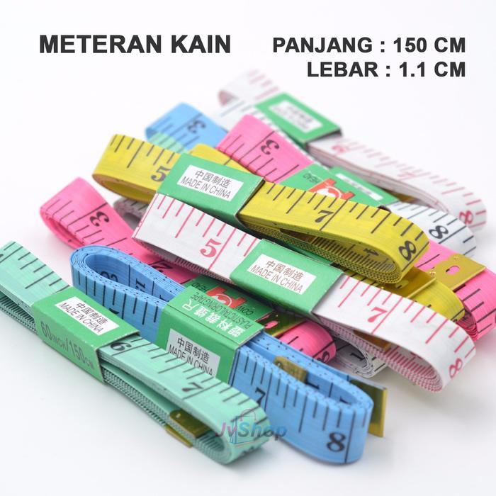 Jual Meteran Kain 150cm Alat Ukur Kain / Meteran Baju | Shopee Indonesia