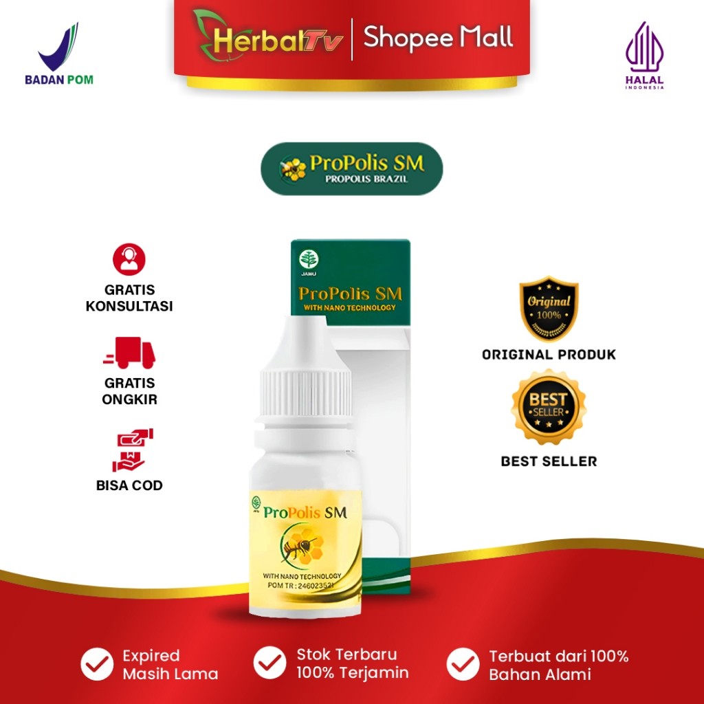 Jual Benjolan Getah Bening & Lipoma – Propolis SM Asli | Shopee Indonesia