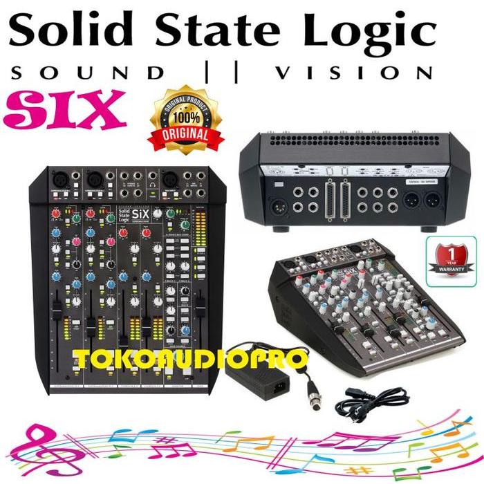 Jual Ssl Six The Ultimate Desktop Mixer Solid State Logic Six Co ...