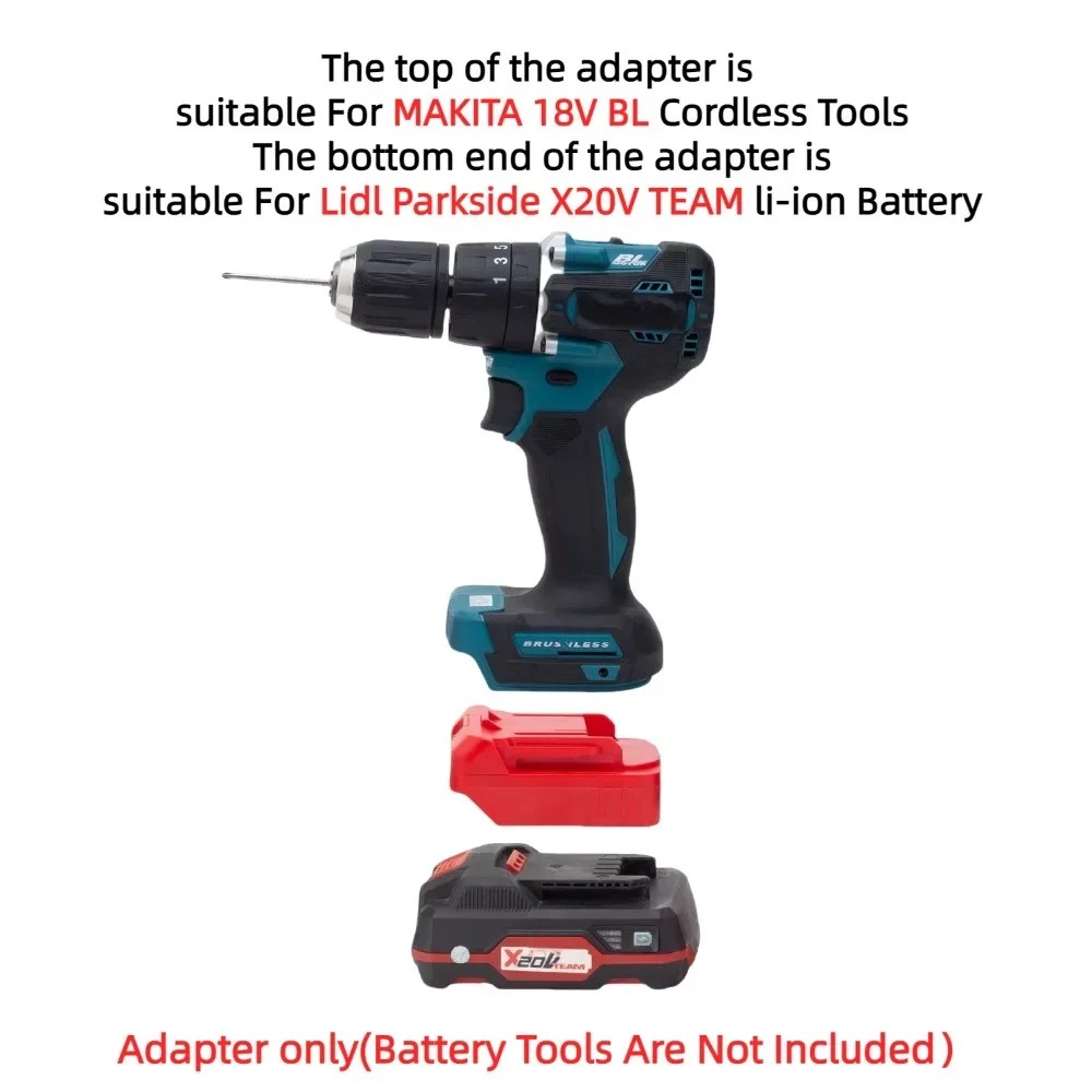 Jual For Lidl Parkside X20V TEAM Lithium Battery To Makita BL 18V ...