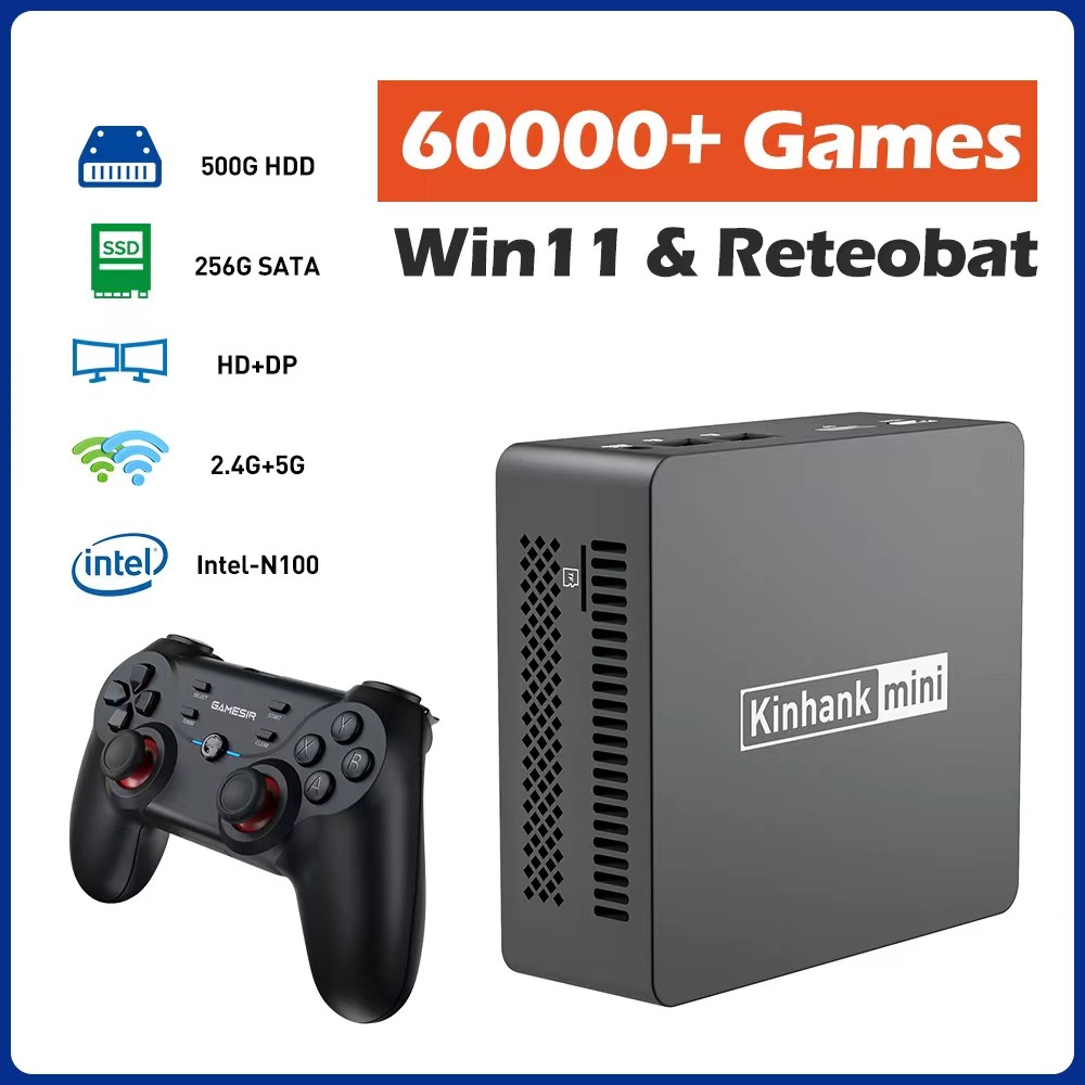 Jual Portable Retro Video Game Console 12th Intel-N100 Win11& Retrobat ...