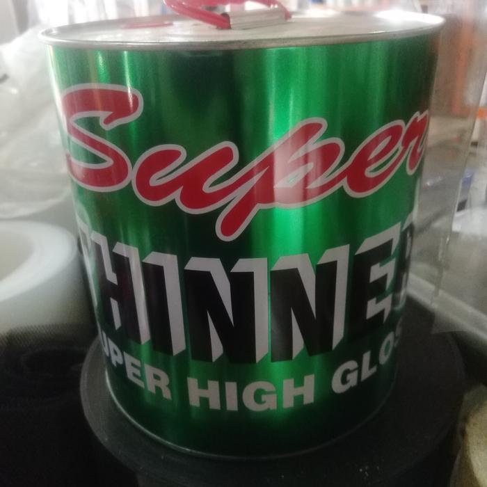 Jual "New" Super THINNER SUPER KA 5 L TINER THINER SUPER KA 5 L ...