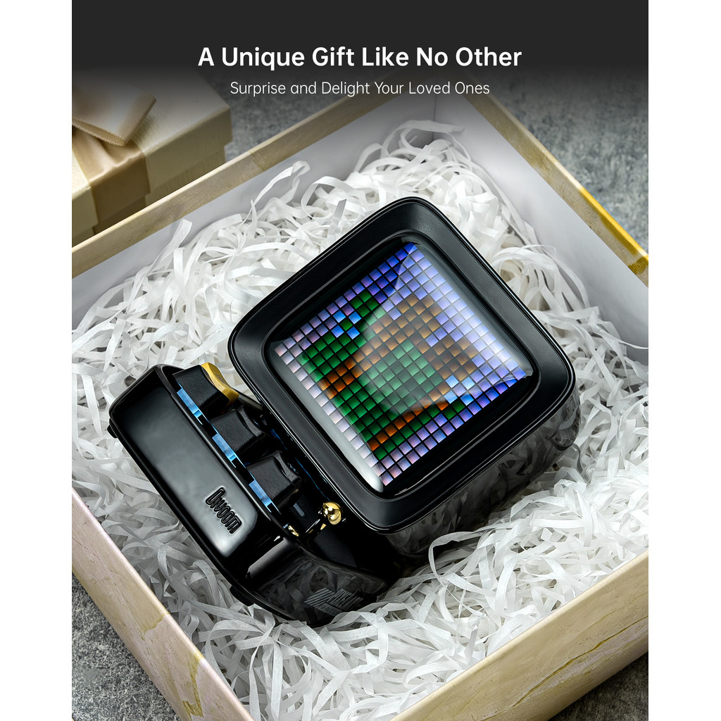 Jual Divoom Ditoo-Pro Pixel Art Bluetooth Portable black Speaker Alarm ...