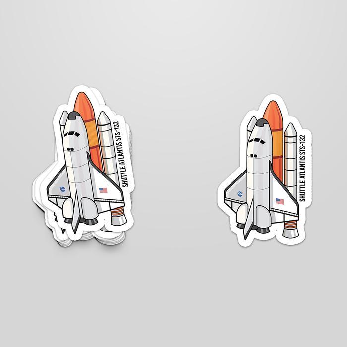 Jual STICKER PACK NASA STIKER TUMBLER LAPTOP STIKER KOPER HELM Paper ...