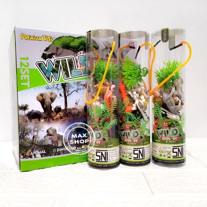 Jual Miniso Toys - Mainan Wild Animal World Dino Miniatur Dinosaurus ...