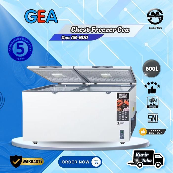 Jual Chest freezer Inverter GEA AB 600 R - Freezer 2 Pintu 600 Liter ...