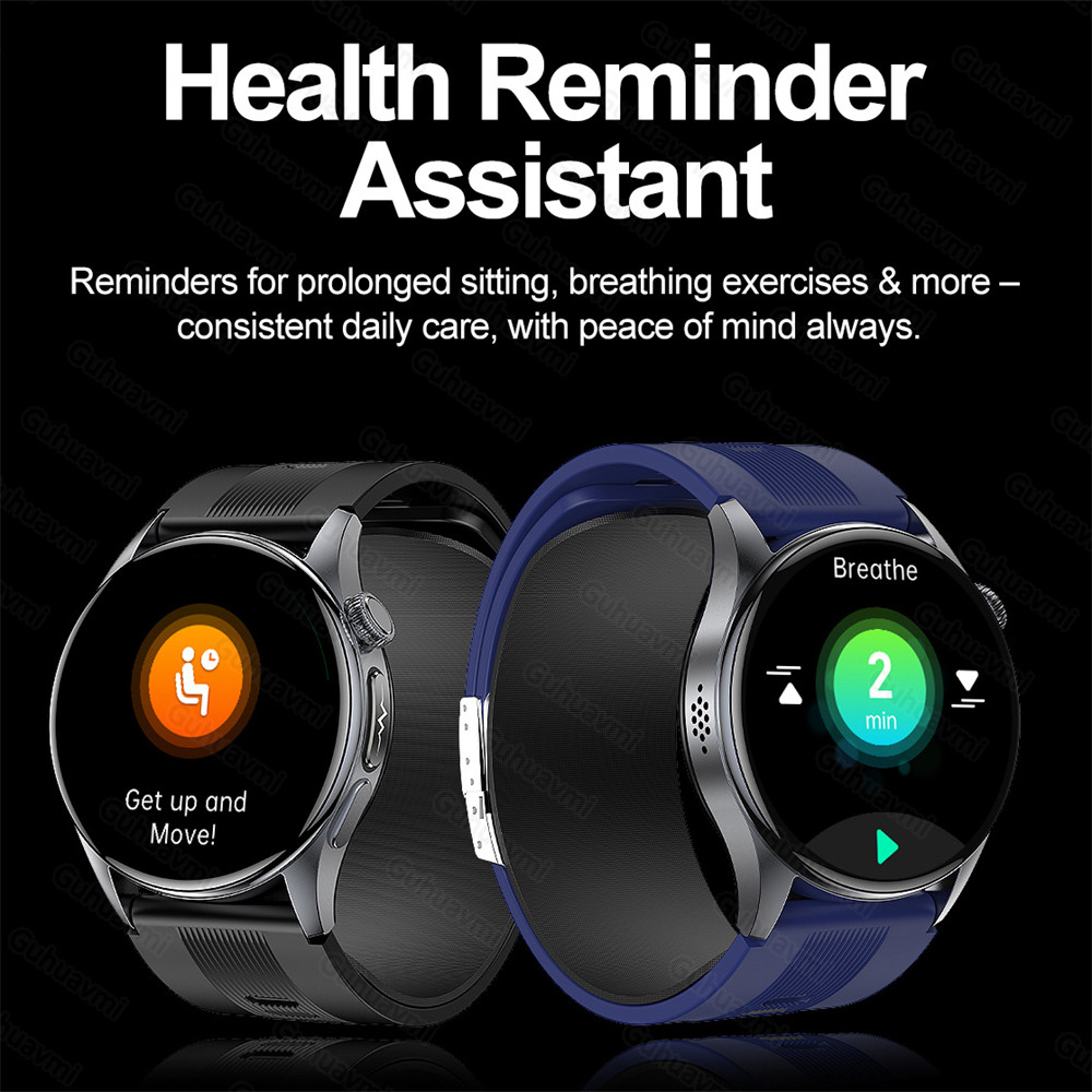 Jual 2026 New health Grade Smart Watch Blood pressure Blood Fat EDA ECG ...