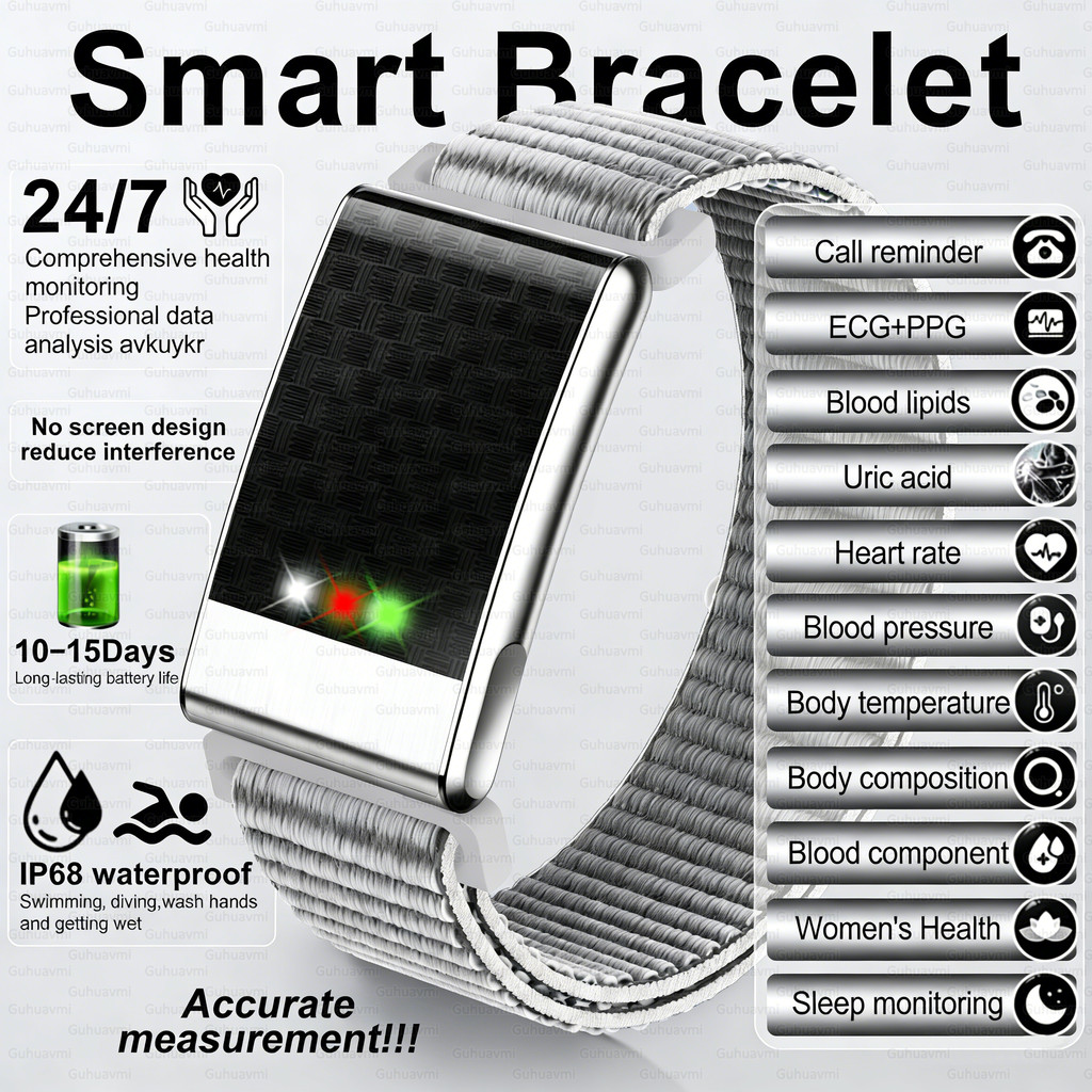 Jual Men's ECG Health Smart Watch BMI Body Fat Measure Blood Lipids ...