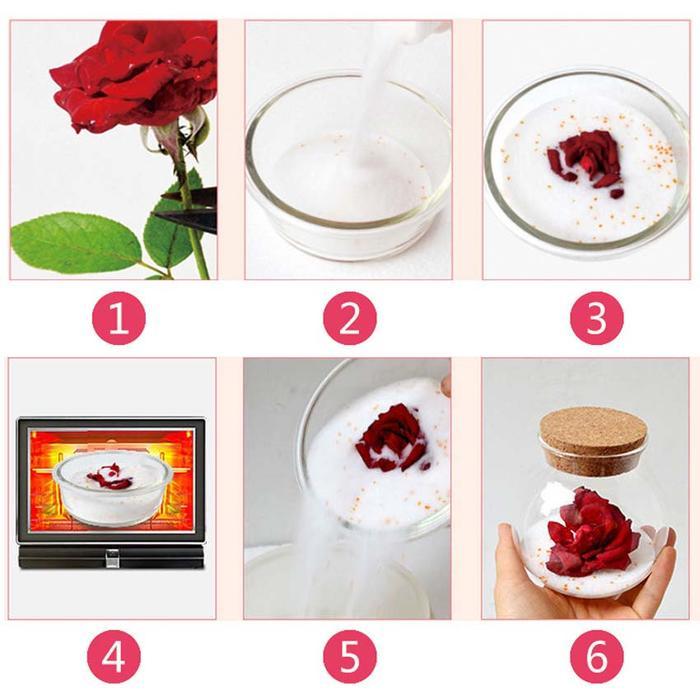 Jual 500G Reusable Silica Gel Powder Pengawet Bunga Segar Diy Craft ...