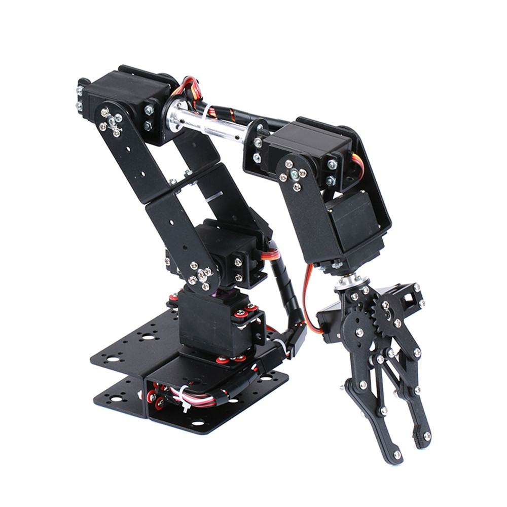 Jual 6 DOF Robotic Arm Kit Programming Robot Arm with Open Source Code ...