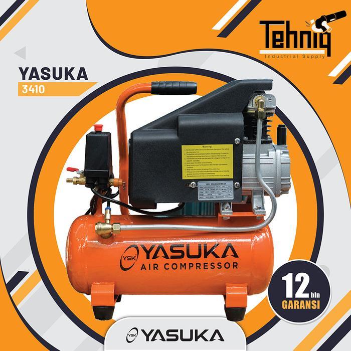 Jual Yasuka Kompresor Angin 3410 / Air Compressor Yasuka 3/4 HP 10 ...