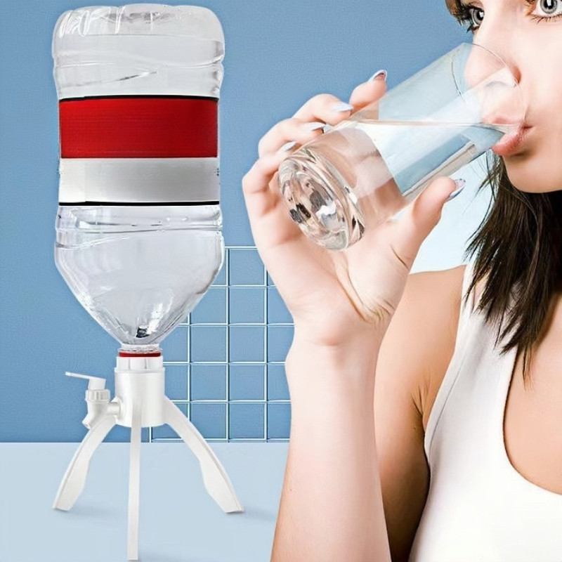 Jual 5L Water Holder Stand, Inverted Dispenser With Triangular Base For ...