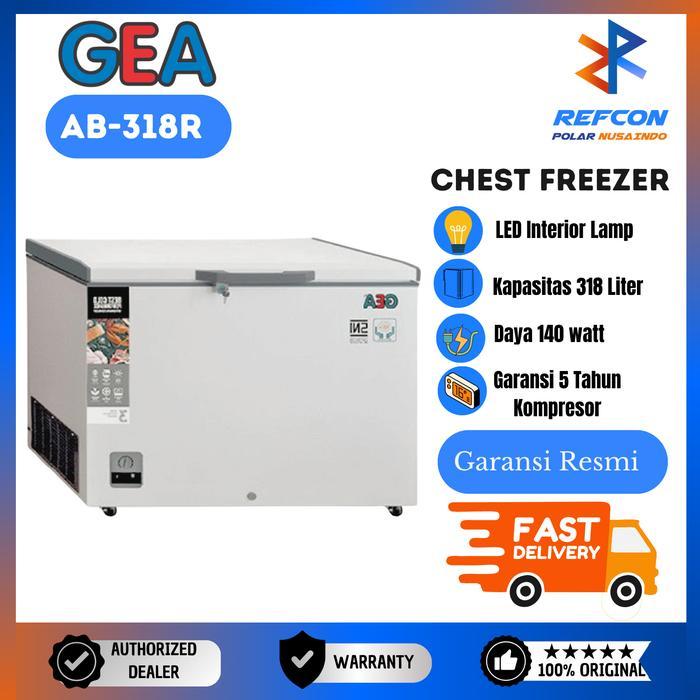 Jual GEA Freezer AB 318 R / AB 318R / AB318R 318 Liter Freezer Frozen ...